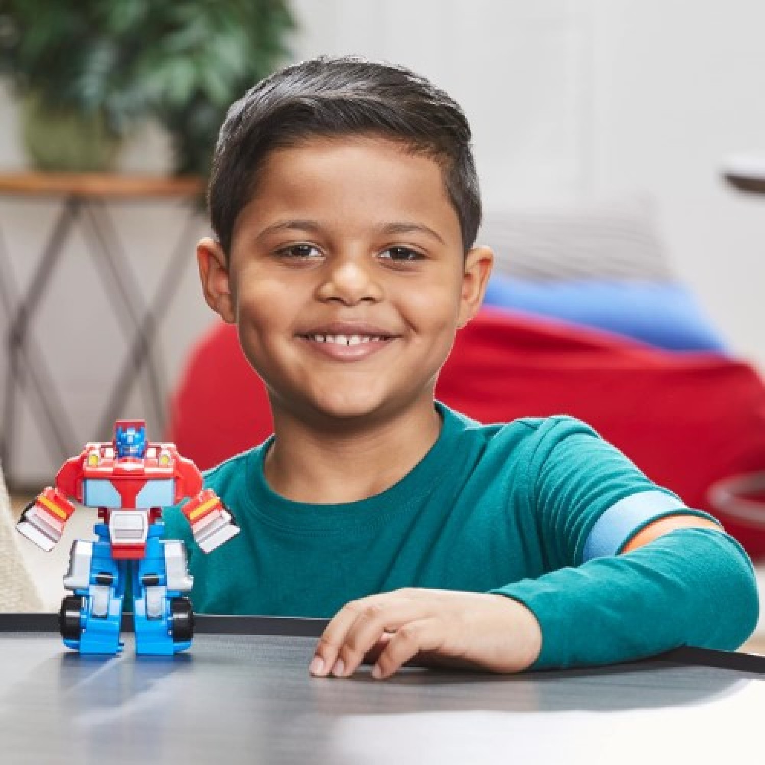 Transformers Rescue Bots Academy Optimus Prime Colombia